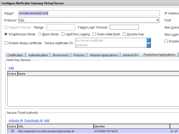 Bug in Citrix Receiver 13 for Linux – cannot connect with multiple STAs ...